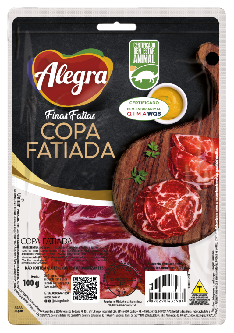 Presunto Cozido - Produtos Alegra
