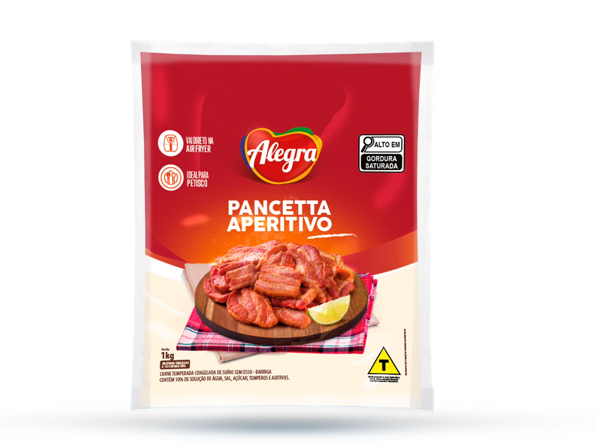 Pancetta Aperitivo Congelada - Alegra Foods